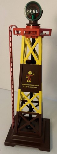 PENNSYLVANIA POWER & LIGHT ROTATING BEACON TOWER - RMT ARISTO CRAFT O ...