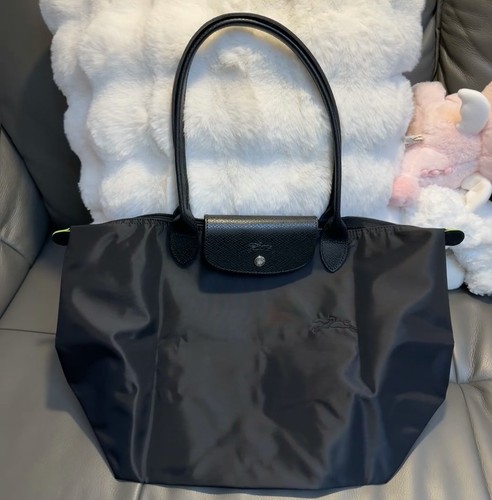 Longchamp Le Pliage Black Large | eBay