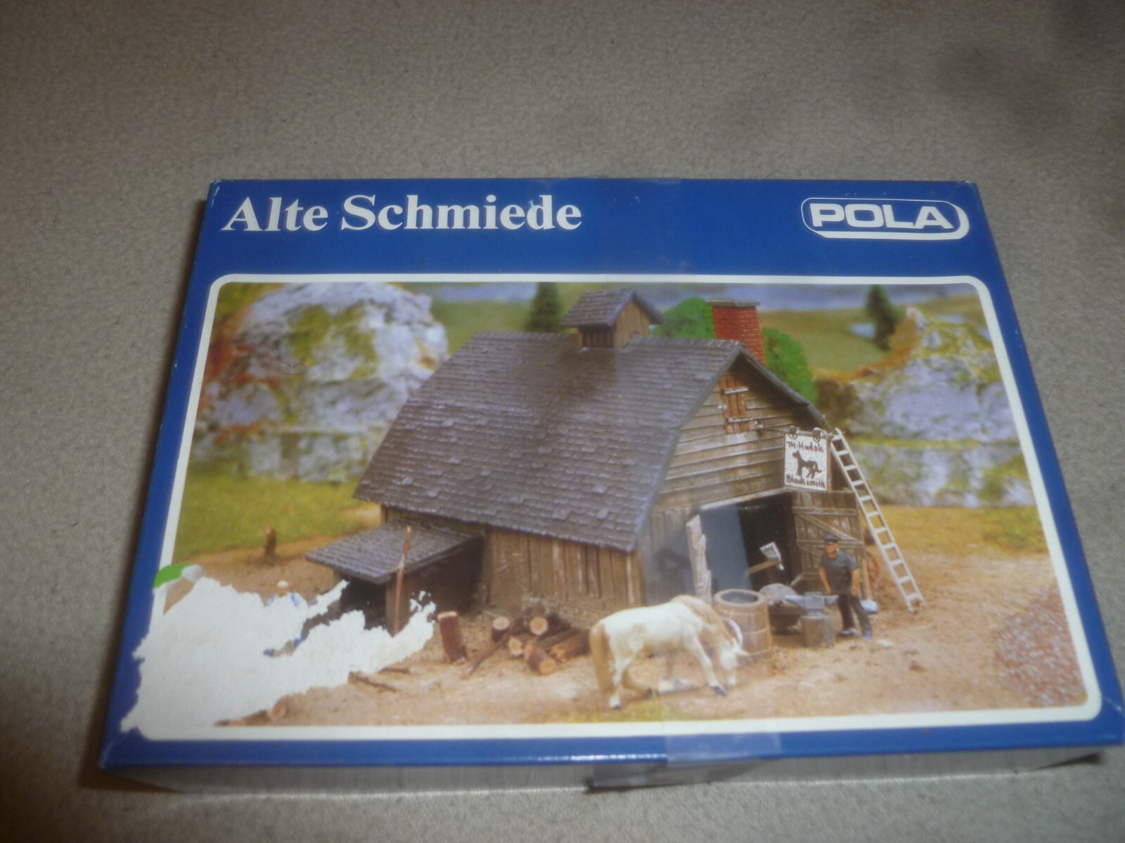 ALTE SCHMIEDE POLA OLD SMITHY MODEL H0 569 GERMANY KIT OLD FORGE ...