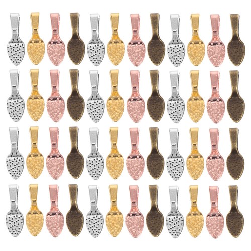 200 Pcs Accessories Bail Clasp Making Supplies Pendant Charm | eBay