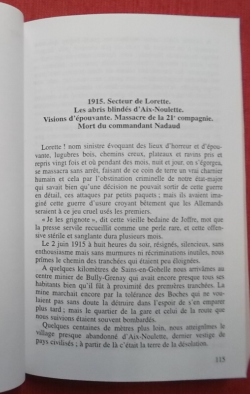 ARTOIS LORETTE VERDUN CARNETS DE GUERRE DE LOUIS BARTHAS TONNELIER 1914 ...