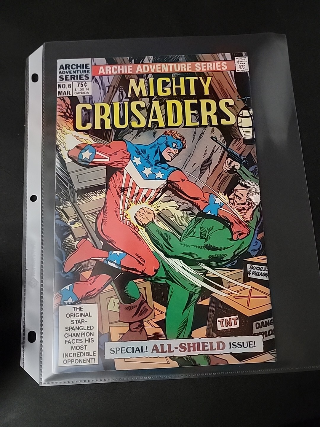 Archie Adventure Series THE MIGHTY CRUSADERS Comic Book Vol. 1, No. 6 ...