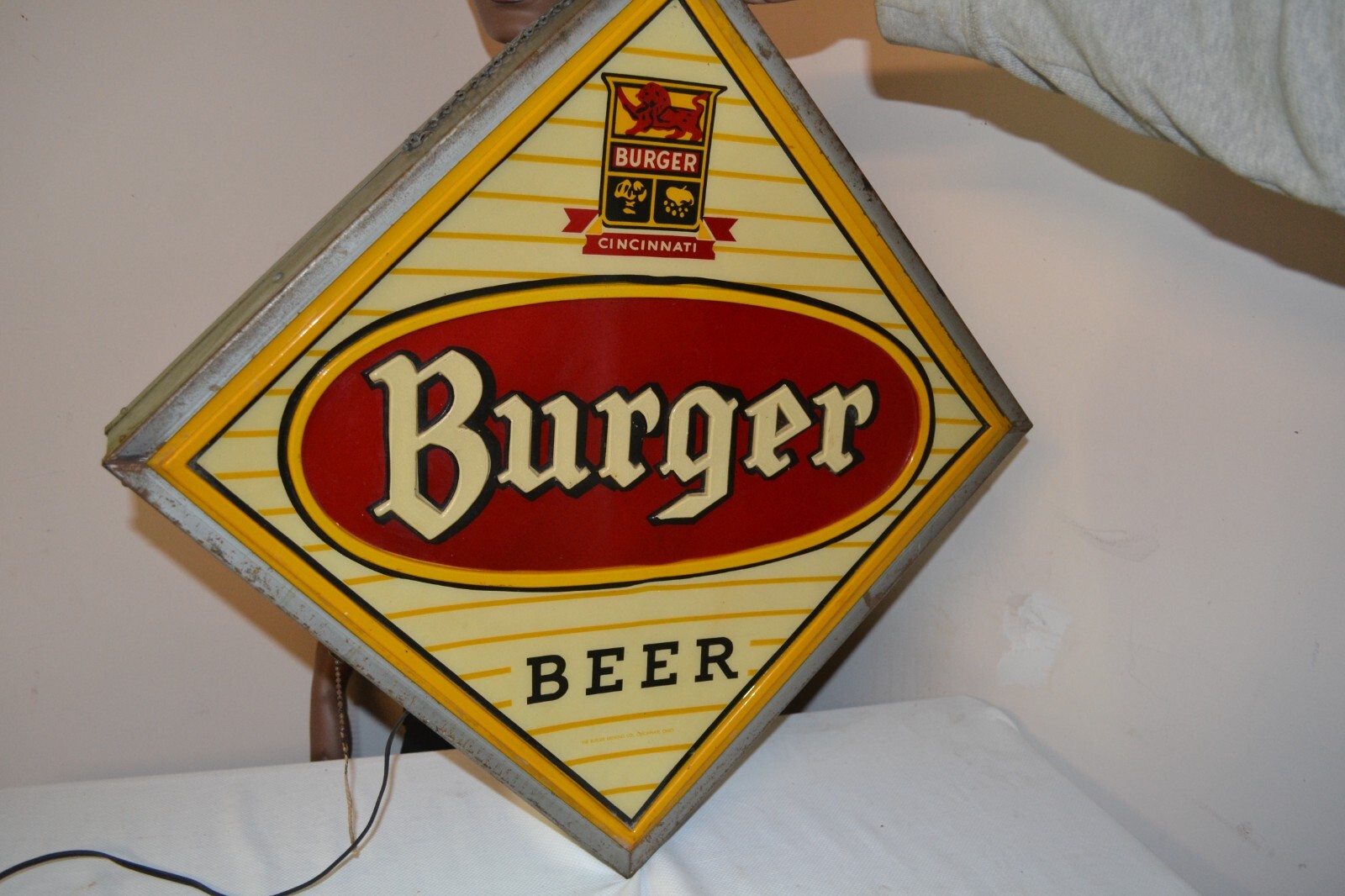 Burger And Beer Sign