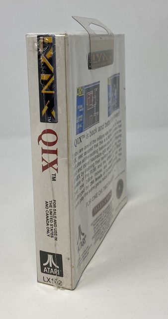 Atari Lynx game - Qix/Quix & BOXED for sale online | eBay