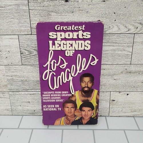 Greatest Sports Legends Of Los Angeles LAKERS DODGERS RAMS USC UCLA VHS ...