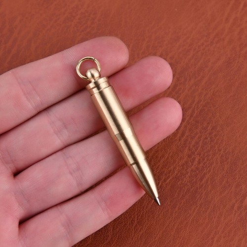 New Brass Small Ball Point Pen Small Ballpoint Pen EDC Pocket Pen | eBay