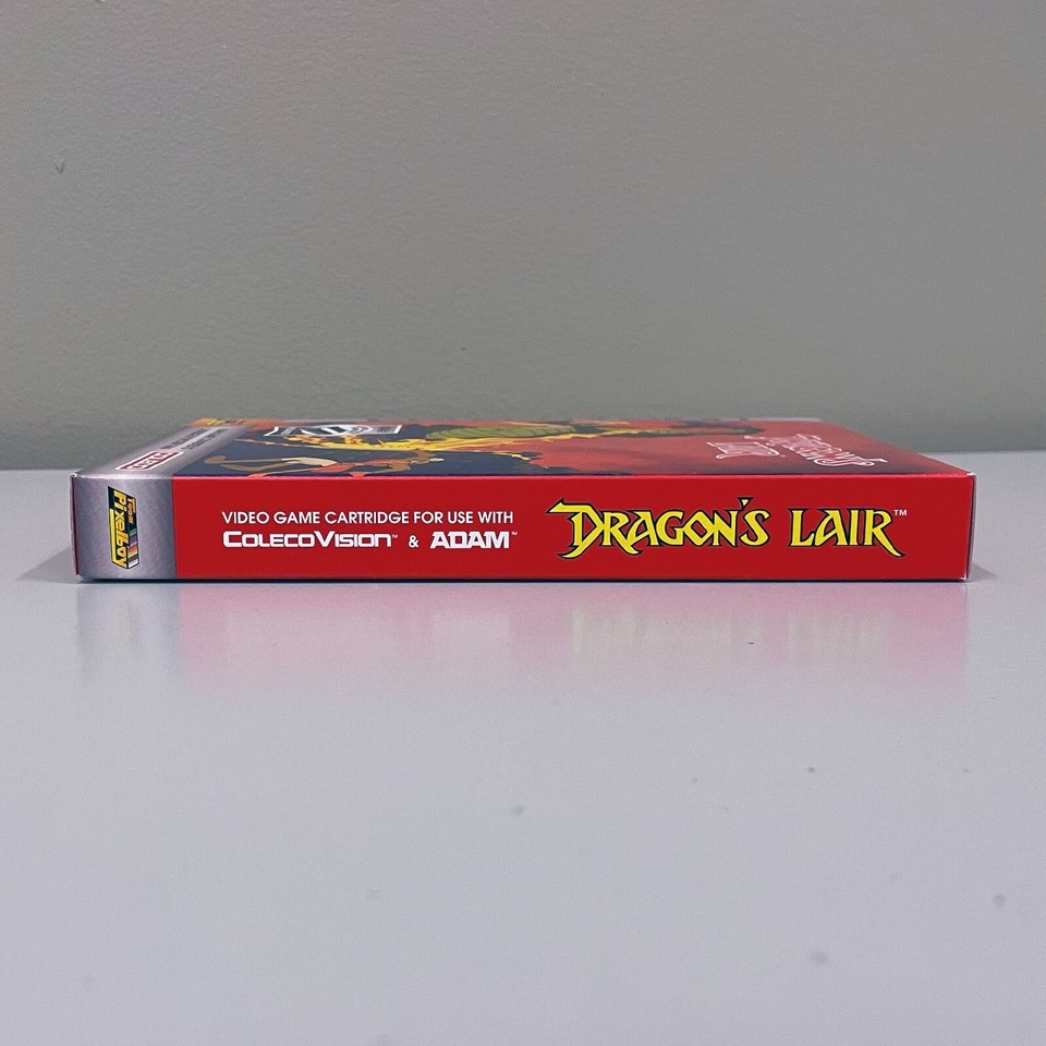 ColecoVision Dragon's Lair Adam Port (Team Pixelboy) Coleco MIB/CIB ...