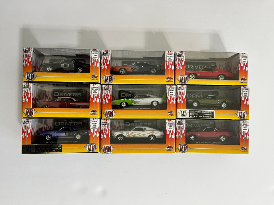M2 Machines – Lot of 45 Assorted Vehicles (Auto Drivers) | eBay