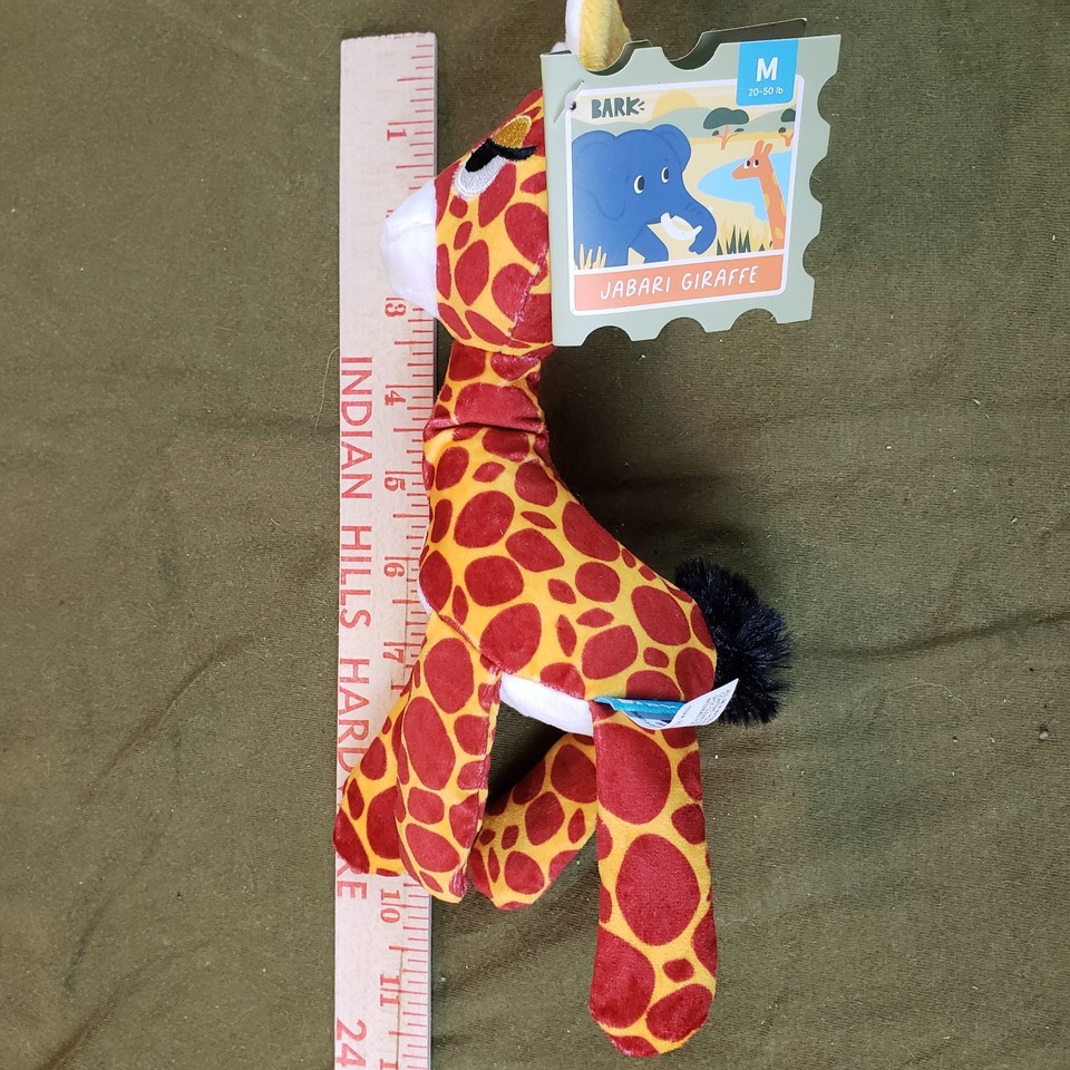 BARK BOX Jabari Giraffe, Diamond-back Jack, & Arcade Ollie Dog Toys NEW ...