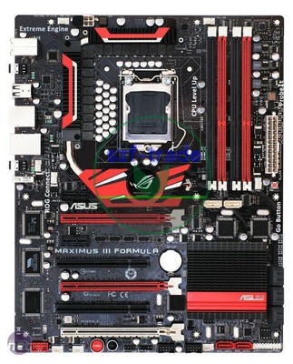ASUS MAXIMUS III FORMULA Socket 1156 MotherBoard ROG P55 DDR3ATX | eBay