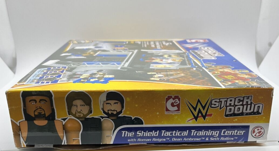 WWE Stackdown Shield Tactical Training Center Reigns Rollins C3 ...