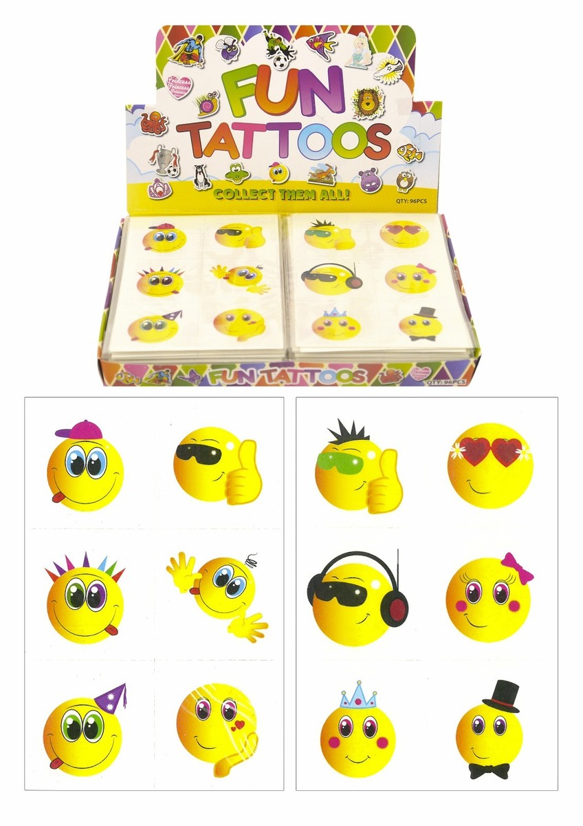 Smiley Emoji Tattoos