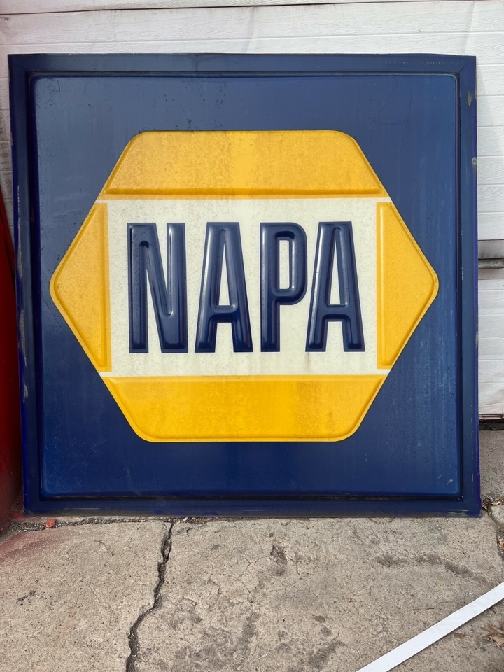 Vintage NAPA Auto Parts Signs | eBay