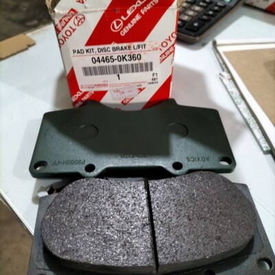 Brake Front Pads Set Hilux TOYOTA Shogun Prado Toyota NEW GENUINE 04465 ...