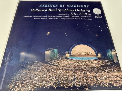 STRINGS BY STARLIGHT Hollywood Bowl Symphony Orchestra VINYL RECORD SP- 8444 | eBay