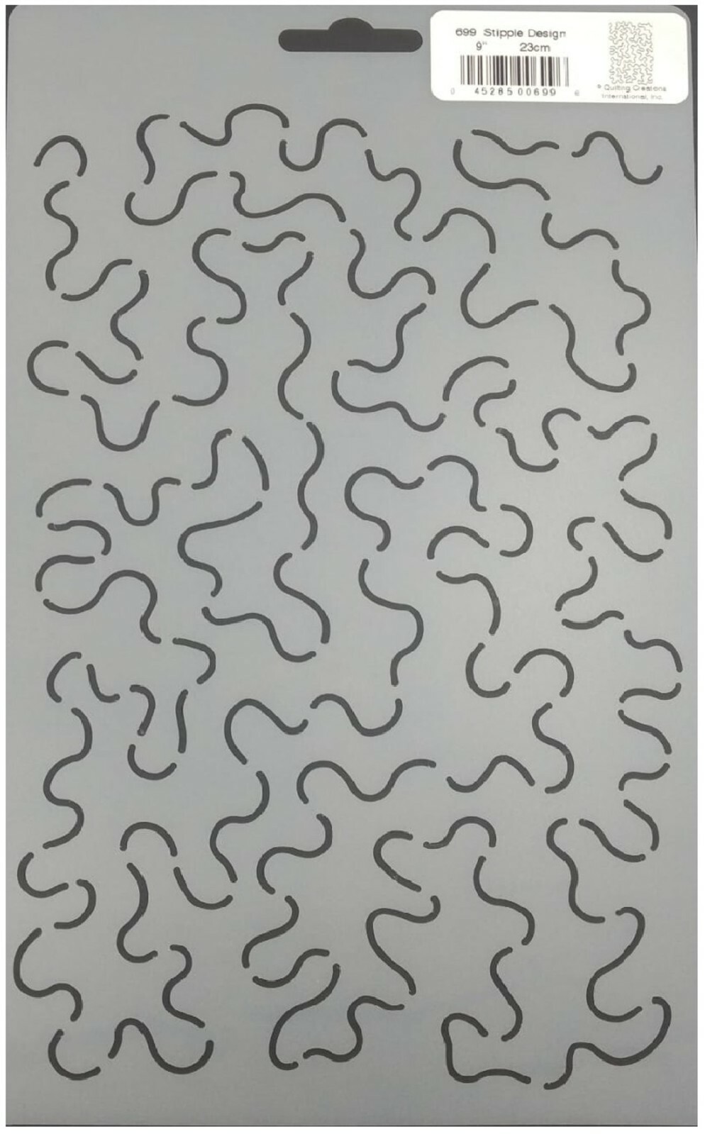 Quilting Stencil Stipple Design Quilt Patterns 9" Background Plastic ...