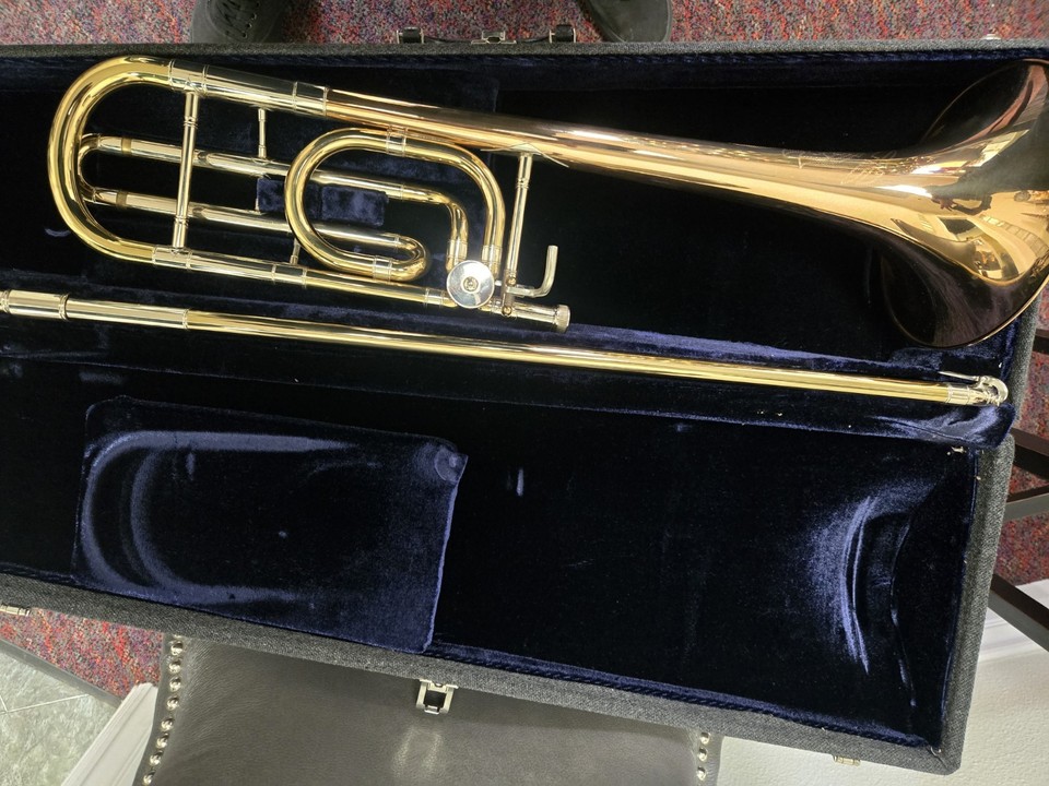 Conn Artist Symphony 88H Tenor Trombone, F Attachment, Rose-Gold Brass ...
