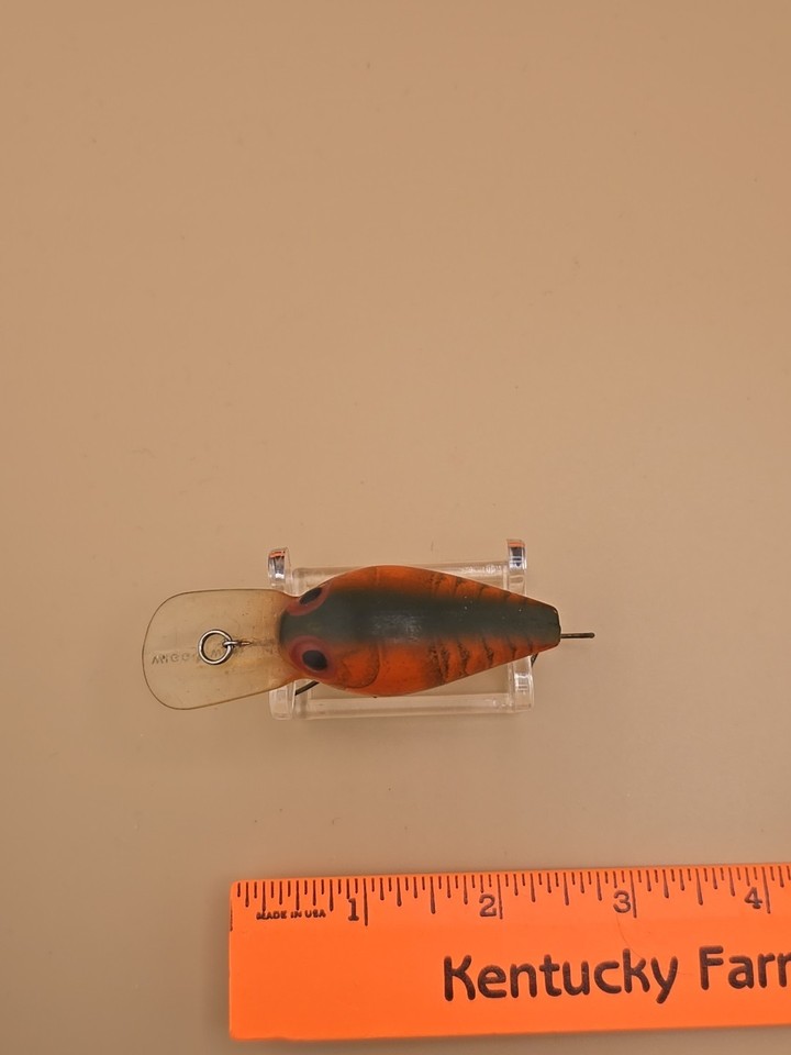 Pre-Rapala Storm Wiggle Wart Red Craw Vintage Fishing Lure | eBay