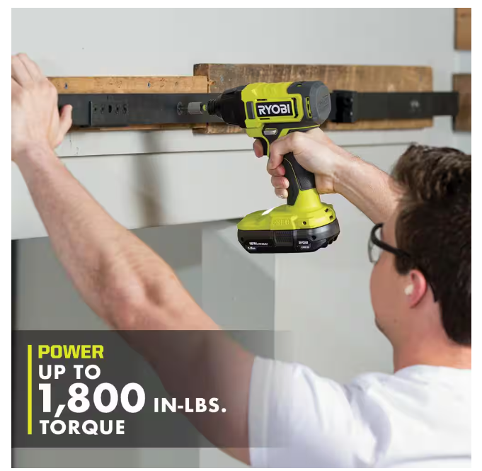 Ryobi PCL235 ONE+ 18V Cordless 1/4 in. Impact Drill/Driver ( TOOL ONLY ...