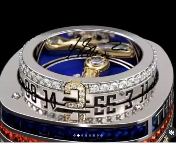 2025 NEW OFFICIAL NBA Thunder Ring Oklahoma City FREE SHIPPING | eBay