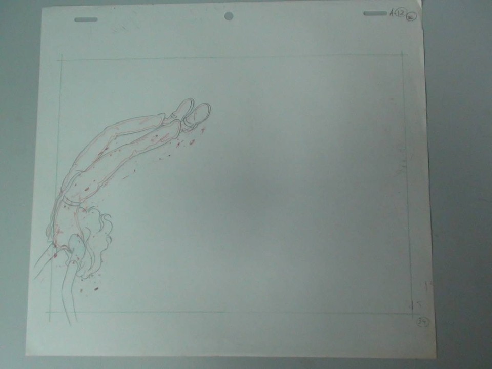 Anime Lupine The Third Part Iii Fujiko Mine Cel Original Art 202 A12E ...