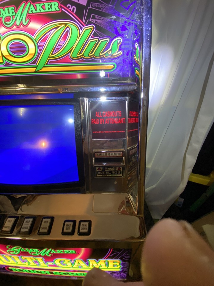Vintage Game Maker Gaming Keno Plus Touch Screen Machine | eBay