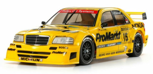 Tamiya RC Amg Mercedes C-Class Touring Car - Yellow for sale online | eBay