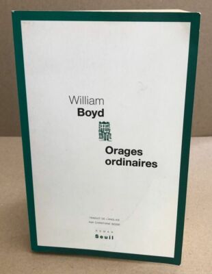 Orages ordinaires | Boyd William Besse Christiane | Bon état ...