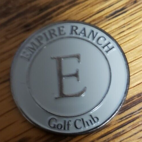 EMPIRE RANCH GOLF CLUB 1 IN METAL GOLF MAGNETIC GOLF BALL MARKER | eBay