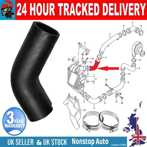 TURBO INTERCOOLER HOSE PIPE FOR SKODA FABIA II 1.4 TDI ROOMSTER ...