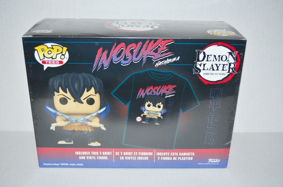 Funko POP! Demon Slayer Inosuke Hashibira #1057 T-Shirt XL GameStop ...