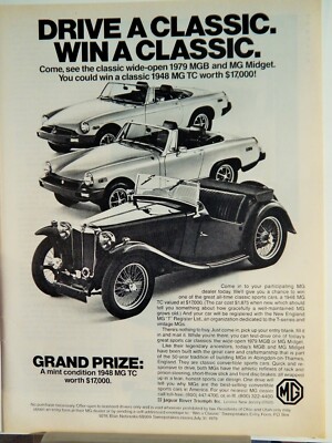 MG MGB - 1948 MG TC TOURING CARS / RECORD A CALL TELEPHONE SYSTEM VTG ...