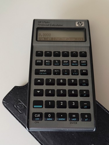 Calculatrice financière HP 17 B2+ BII+ et guide utilisateur 300 pages ...