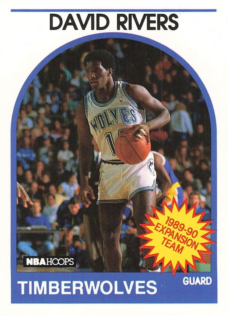 DAVID RIVERS 1989-90 HOOPS BASKETBALL #346 | eBay