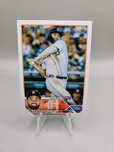 2023 Topps Chrome Riley Greene RC - Detroit Tigers Rookie #182 Base | eBay