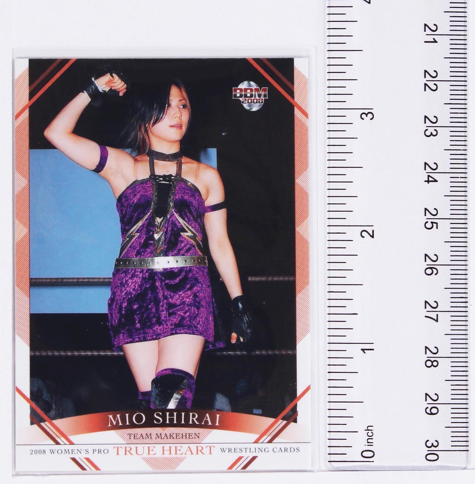 MIO SHIRAI - 2008 BBM Women's Pro-Wrestling Trading Card | eBay