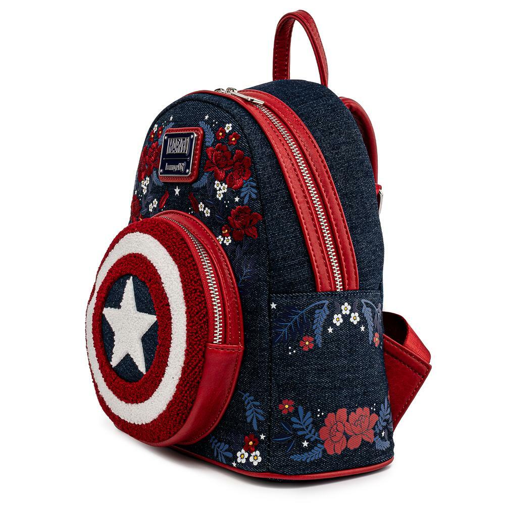 Loungefly Marvel Captain America 80th Anniversary Mini Backpack | eBay