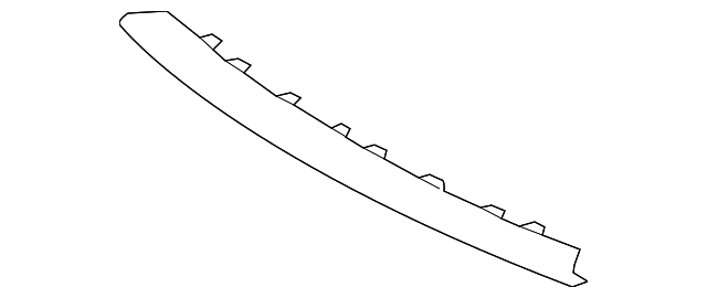 Toyota OEM 2018 Camry Front Bumper Grille-lower Molding Trim 5312206080 ...