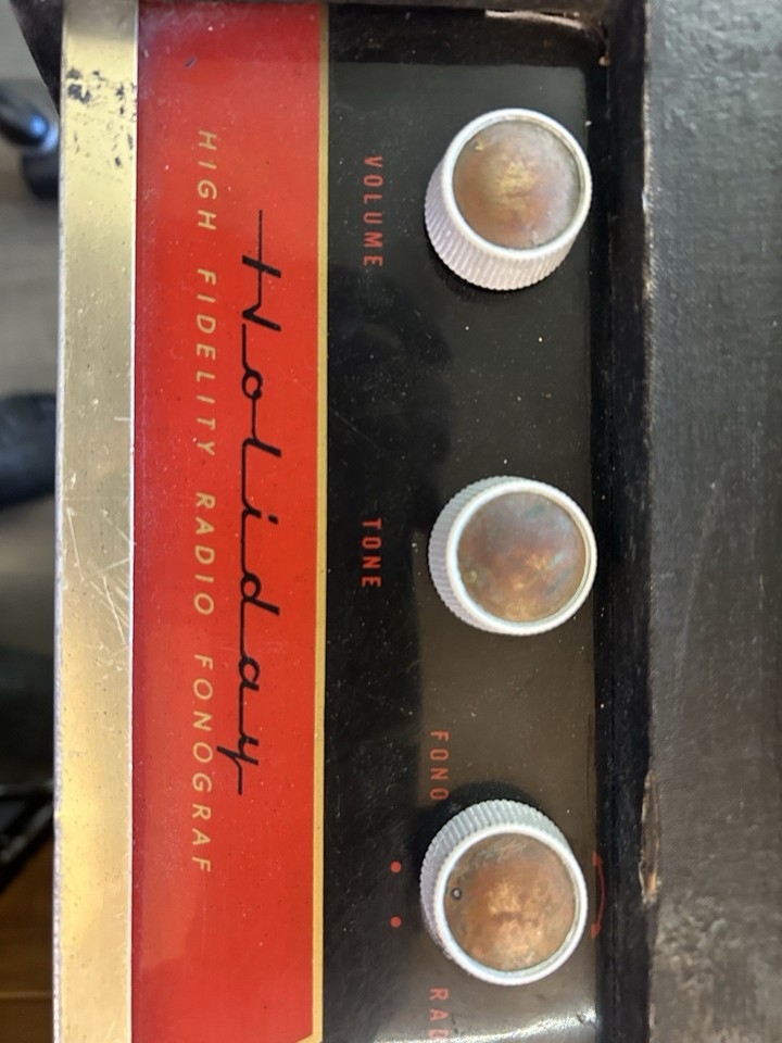 WEBCOR HOLIDAY HIGH FIDELITY RADIO FONOGRAF model ep 1891-1. see video ...