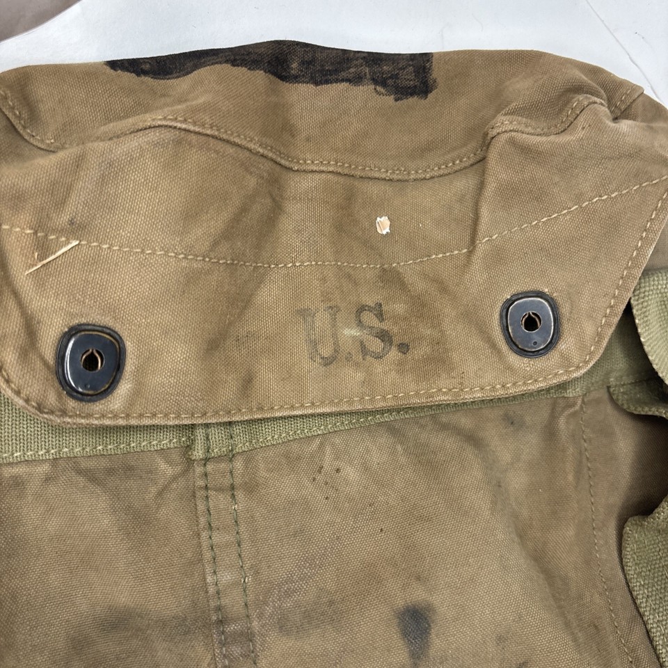 WW2 US Military M6 Rocket Launcher Bag Canvas Used to Carry Bazooka ...