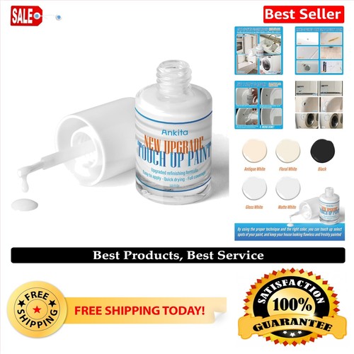 High-Gloss Porcelain Repair Paint - Non-Toxic Touch-Up Kit for Sinks ...