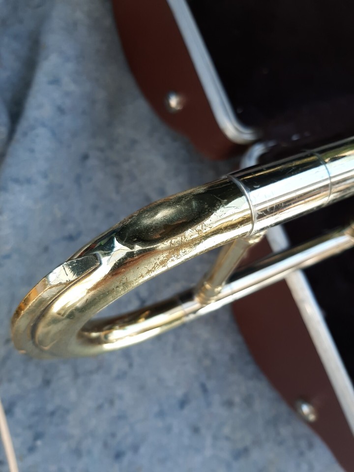 getzen trombone 300 Series With Case And Benge 12c Mouthpiece Great Trombone... | eBay