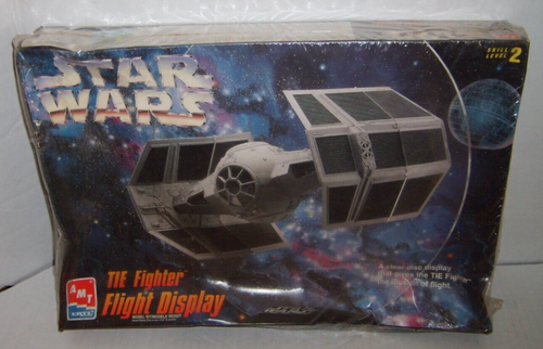 AMT STAR WARS TIE FIGHTER FLIGHT DISPLAY MODEL KITBRAND NEW SEALED IN ...
