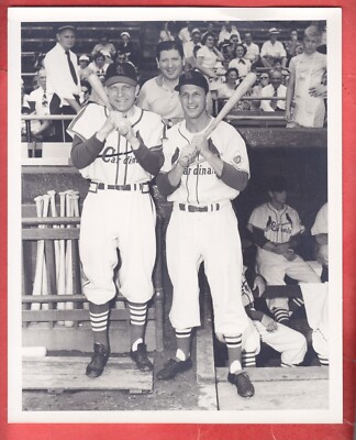 1940'S CARDINALS MATTED 8 X 10 STAN MUSIAL WHITEY KUROWSKI | eBay