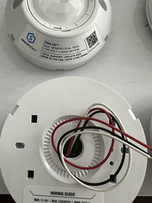 Sensorworx #SWX-222-1 Low Voltage Dual Technology Ceiling Mount Occ ...