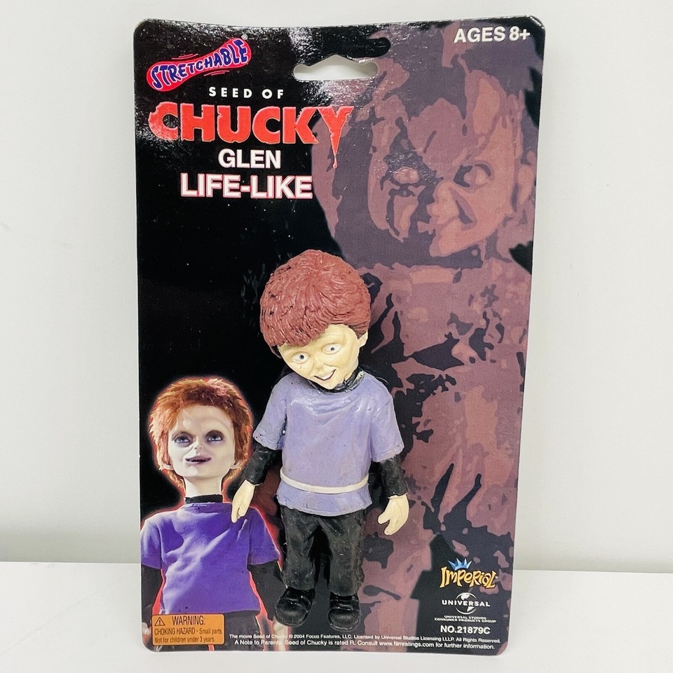 Child's Play SEED OF CHUCKY + TIFFANY & GLEN Rubber Monster Dolls ...
