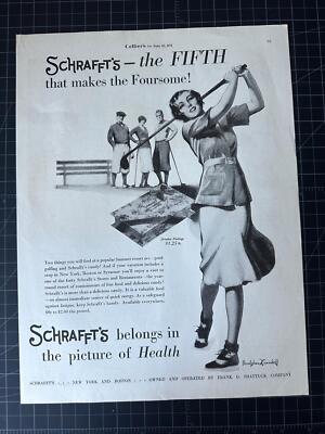 Vintage 1931 Schrafft’s Chocolates Print Ad | eBay