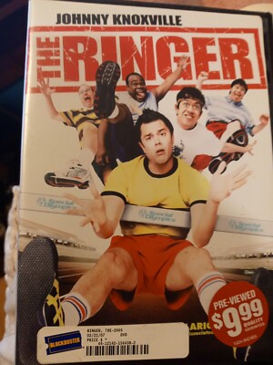 The Ringer DVD Blockbuster Case Johnny Knoxville 2006 | eBay