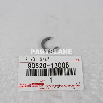 90520-13006 Toyota OEM Genuine RING, SHAFT SNAP (FOR TRANSFER GEAR ...