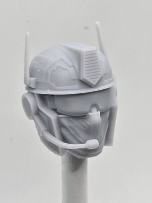 3d Printed PRIME FIELD COMMANDER HEAD 6" 1:12 Classified/Legends SCALE ...